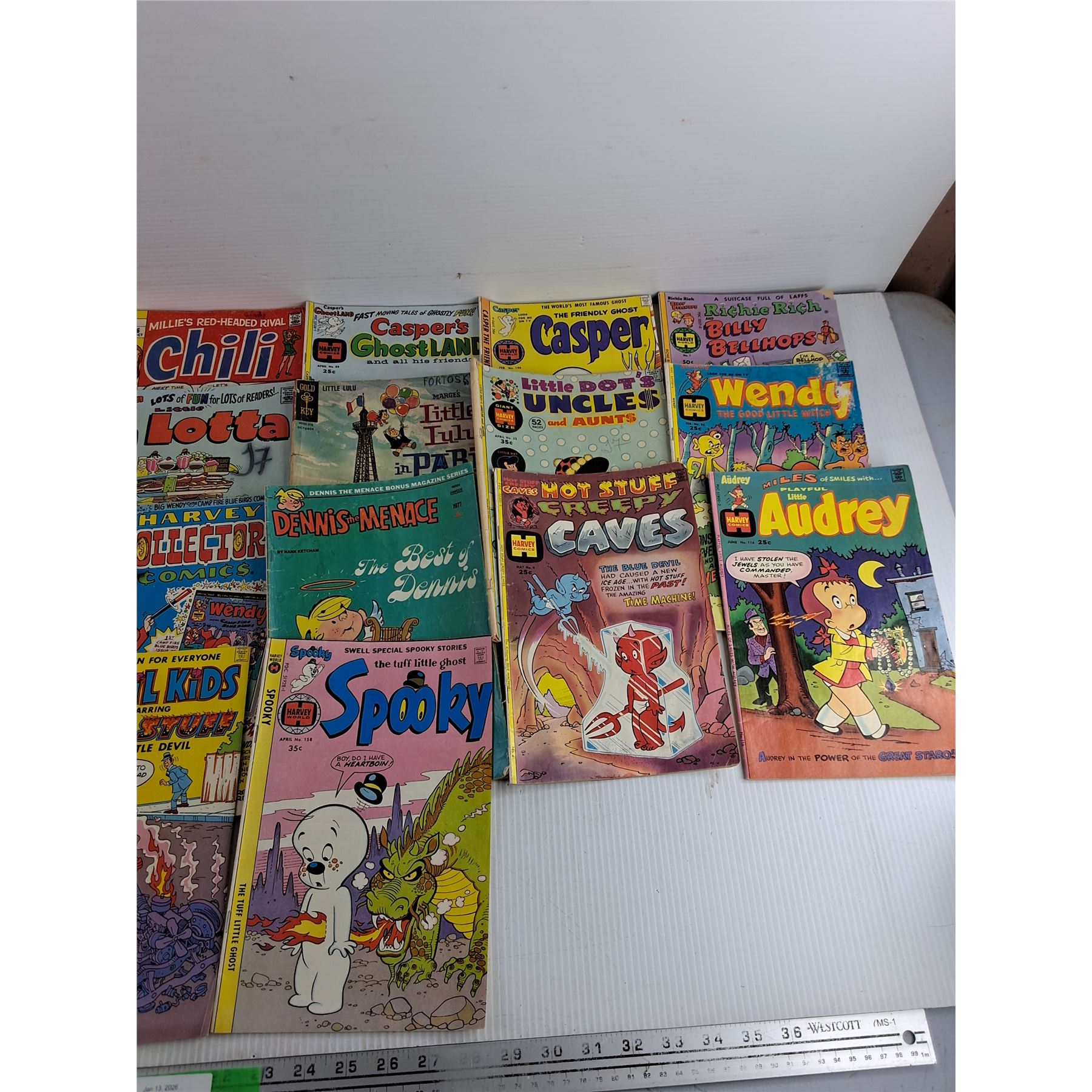 (20) Vintage Assorted Comics - Popeye The Sailor, Dennis the Menace ...