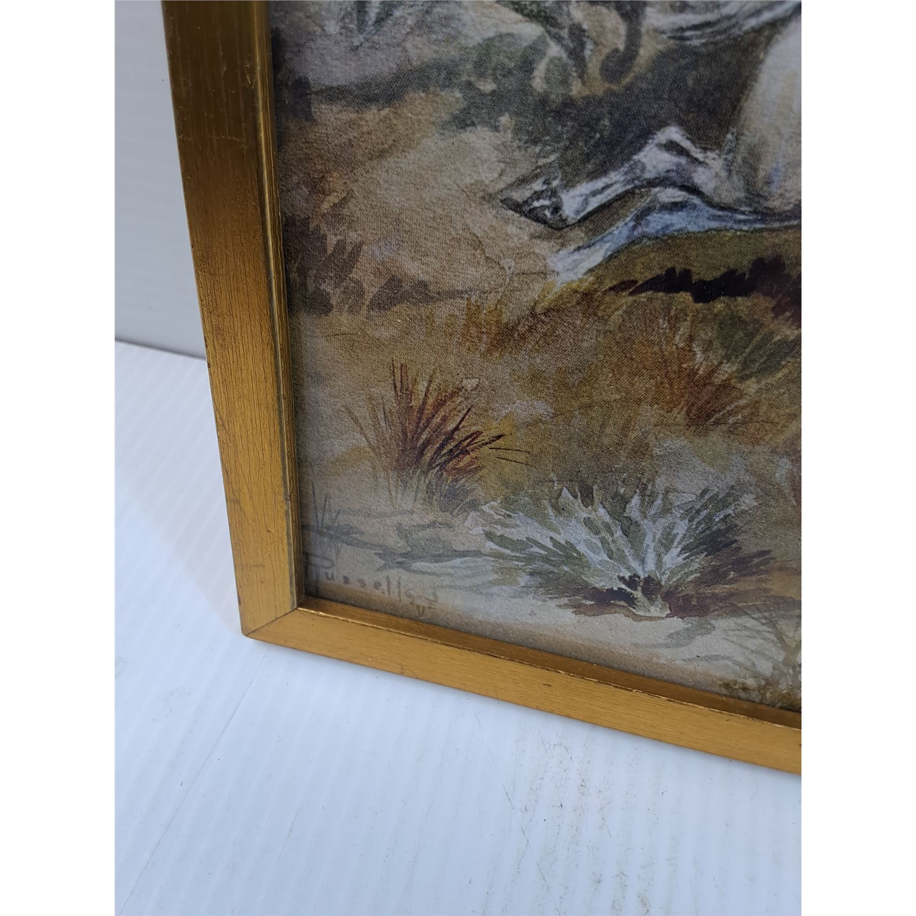 (2) Charlie Russel Pictures/Prints - Largest Size: 13" x 9" - Bodnarus ...