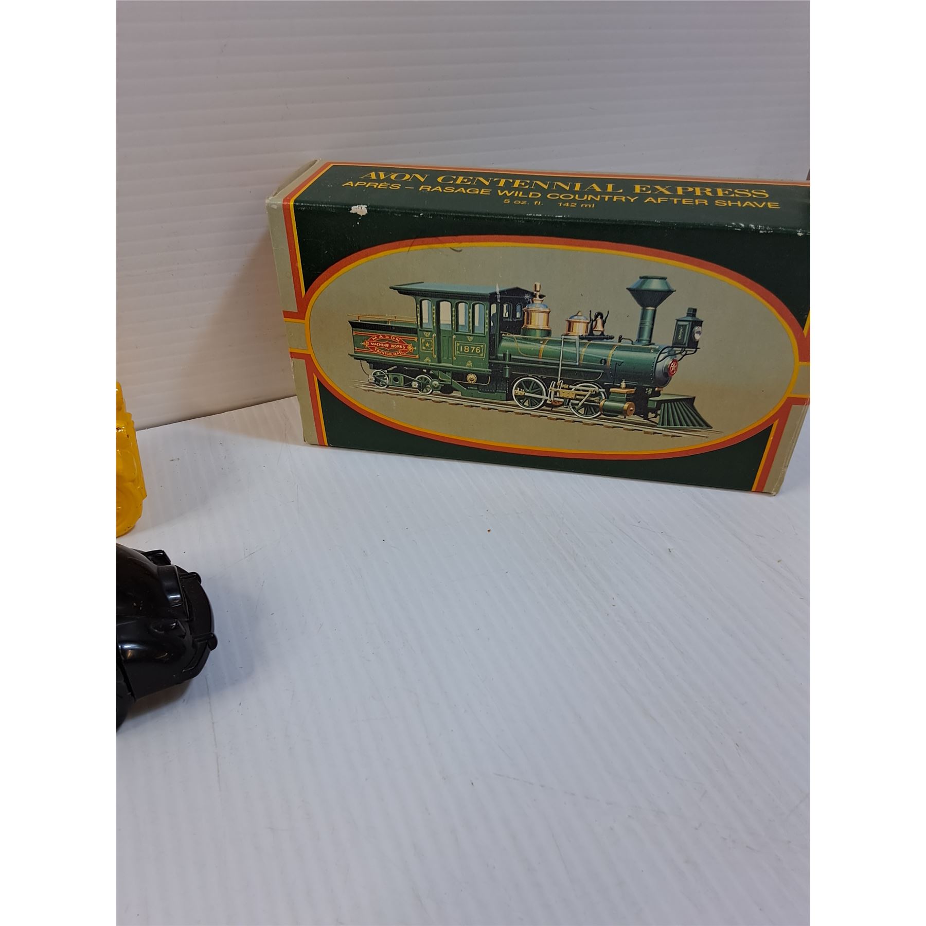 (5) Avon Cologne Bottles w/Boxes, Empty & Empty Box - Bodnarus ...