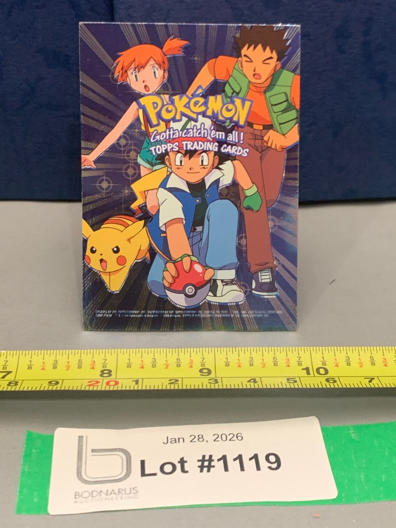 Pokemon Vintage 1999 Topps Chrome Gotta Catch Em' All! Rare Checklist ...