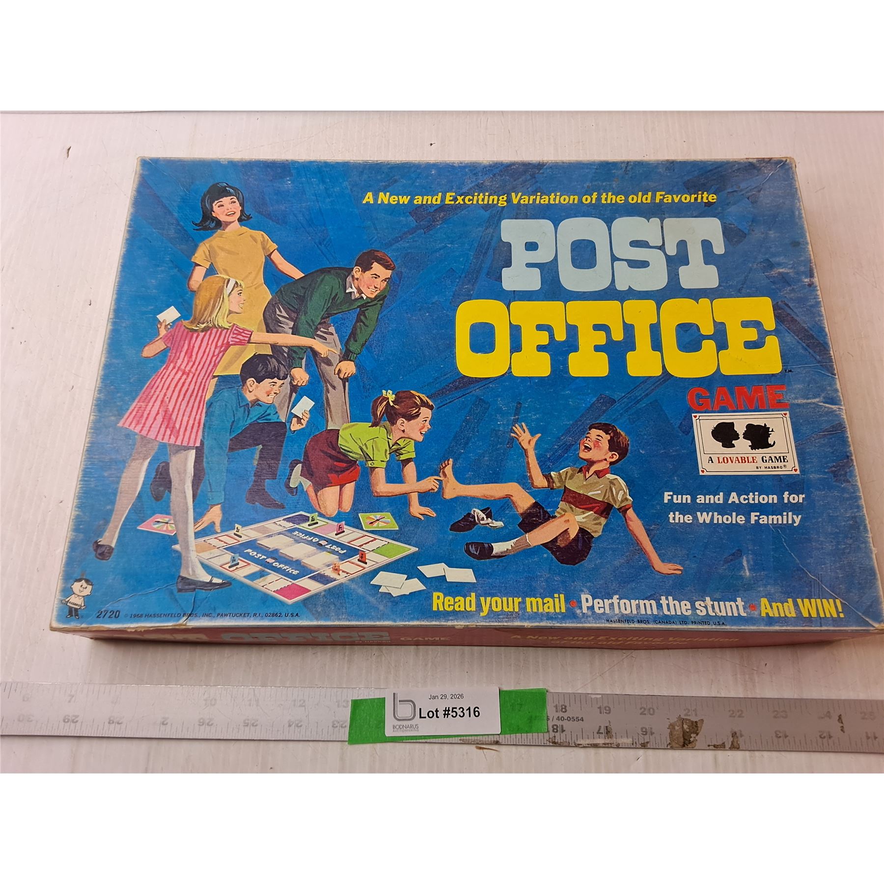 Vintage Post Office Game - Bodnarus Auctioneering