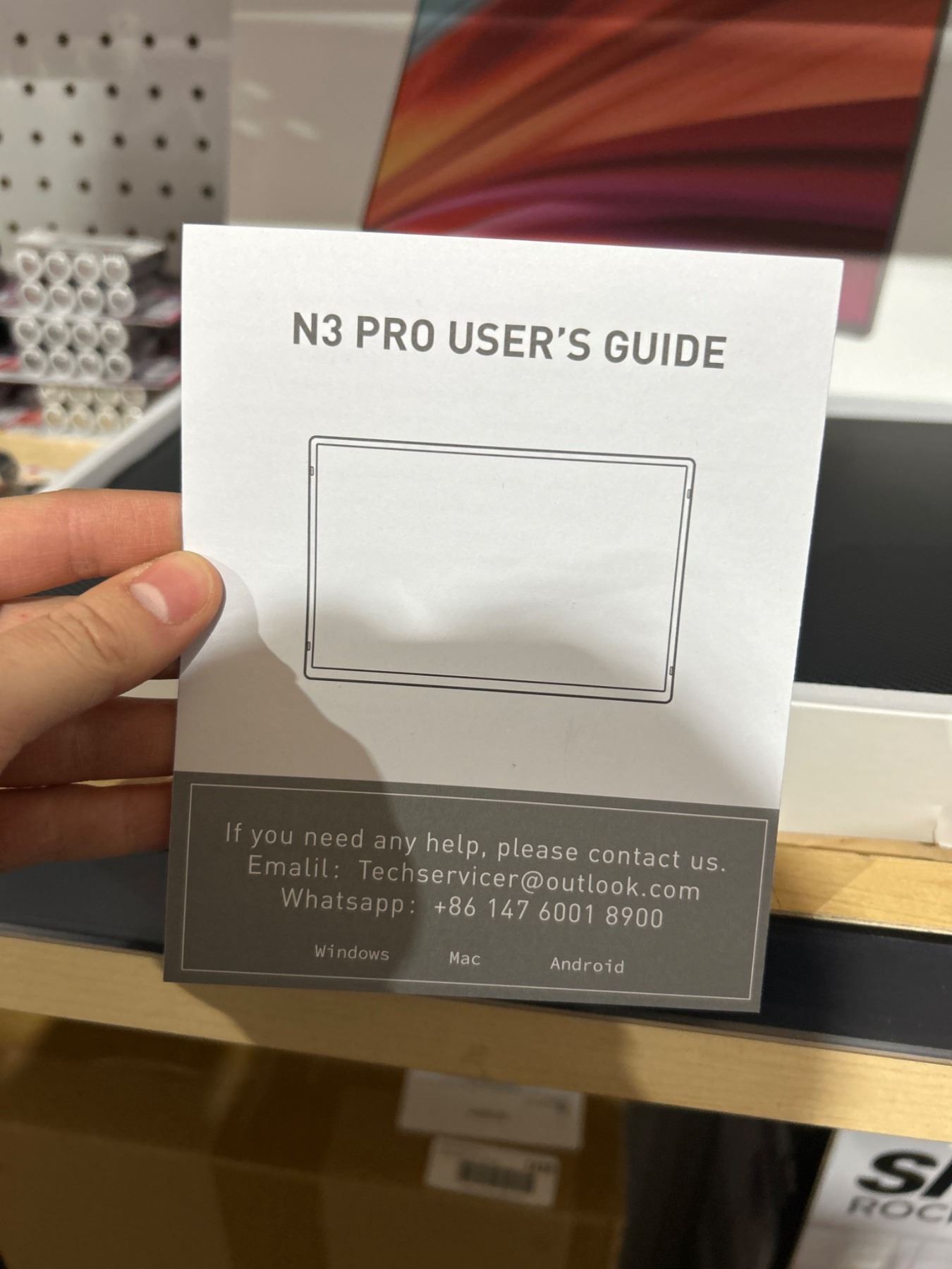 N3 Pro Dual Screen Laptop Screen Extender for Windows, Mac, and Android ...