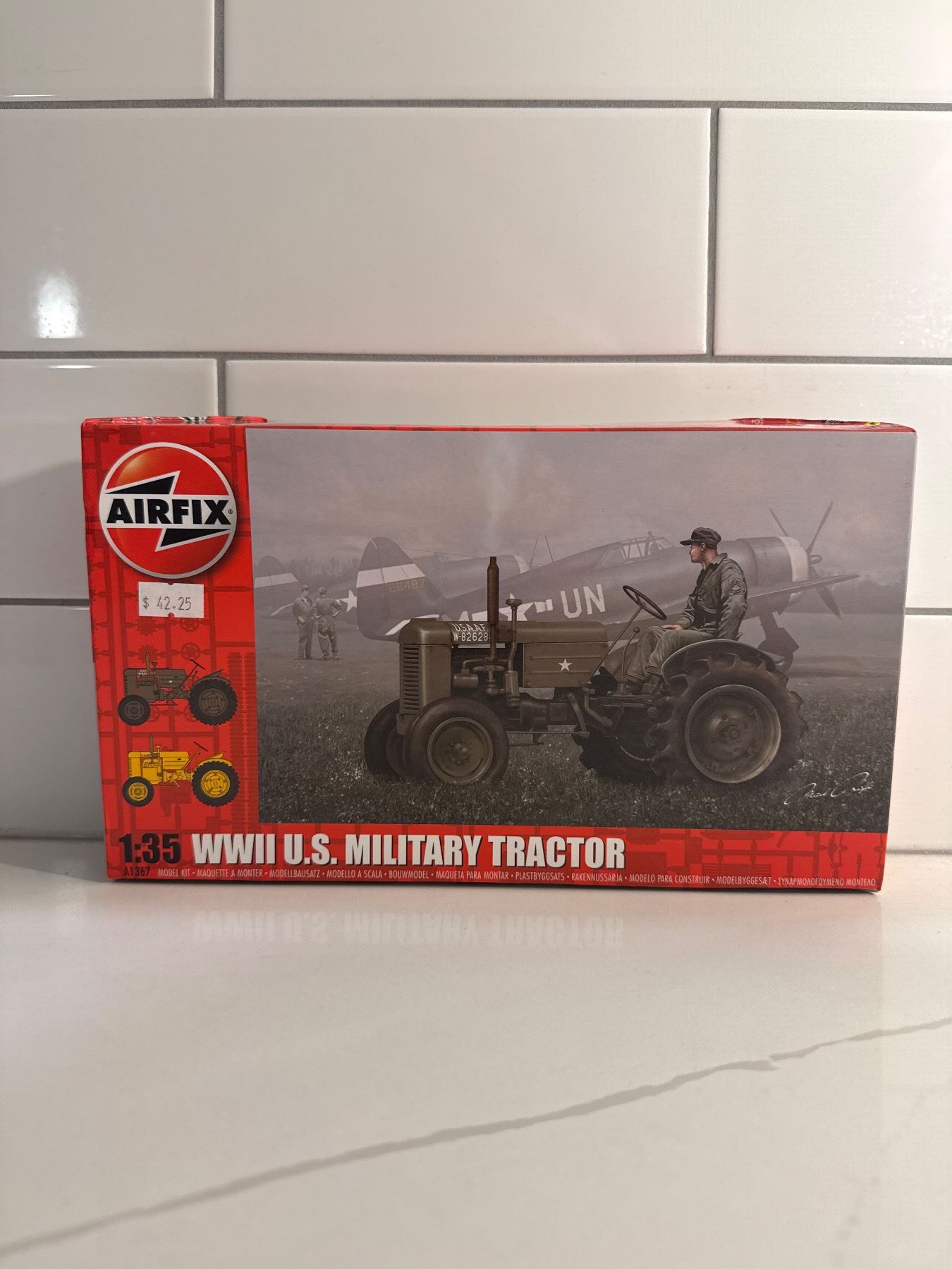 Airfix 1:35 scale WWII U.S Military Tractor