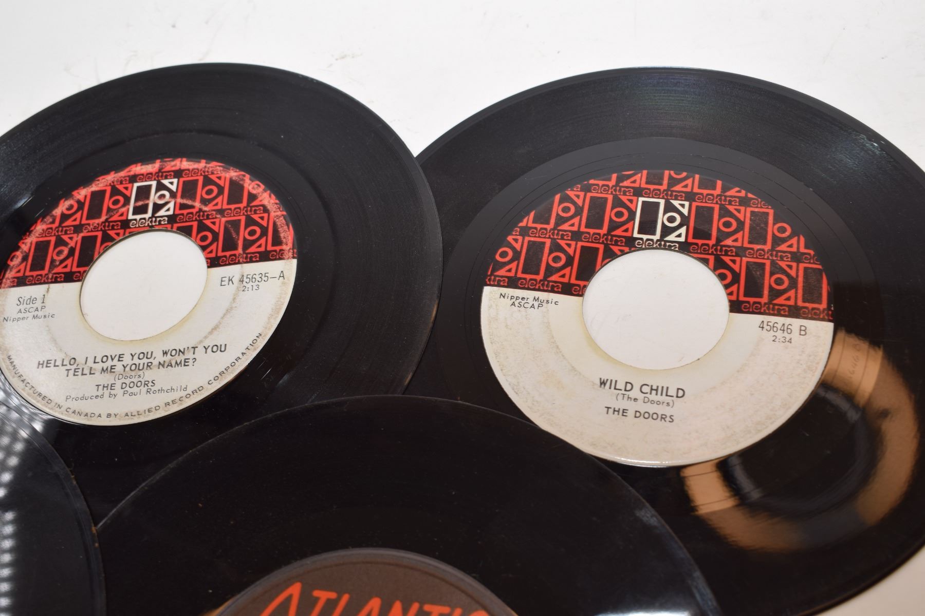 (4) Records inc. Doors, Patsy Cline, “St. Elmo’s Fire” - Schmalz Auctions