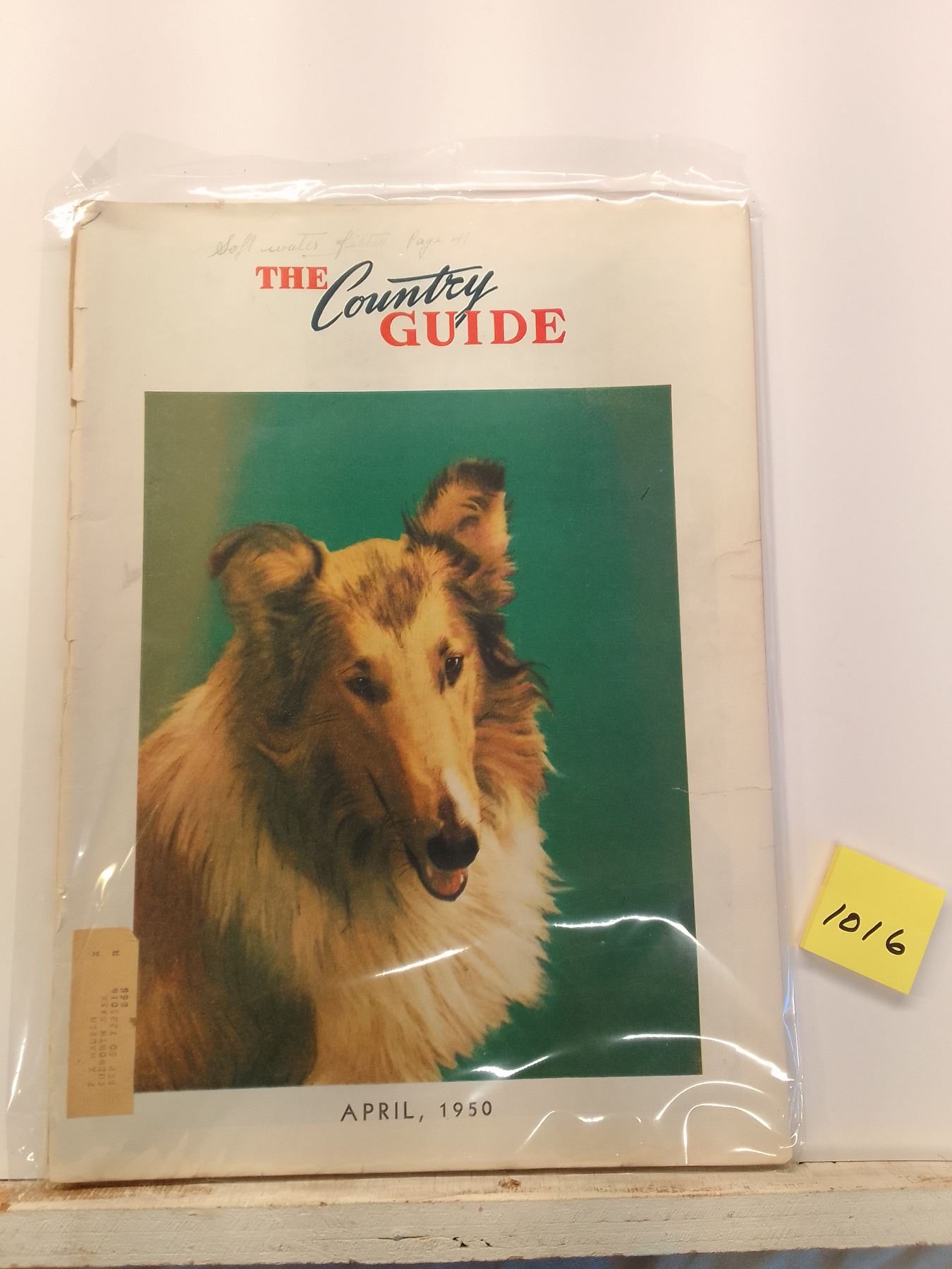 Lot # 1016: Vintage the Country Guide Magazine April 1950 - Iconic ...