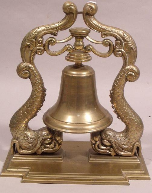 A 20th Century Reproduction Brass Bell.