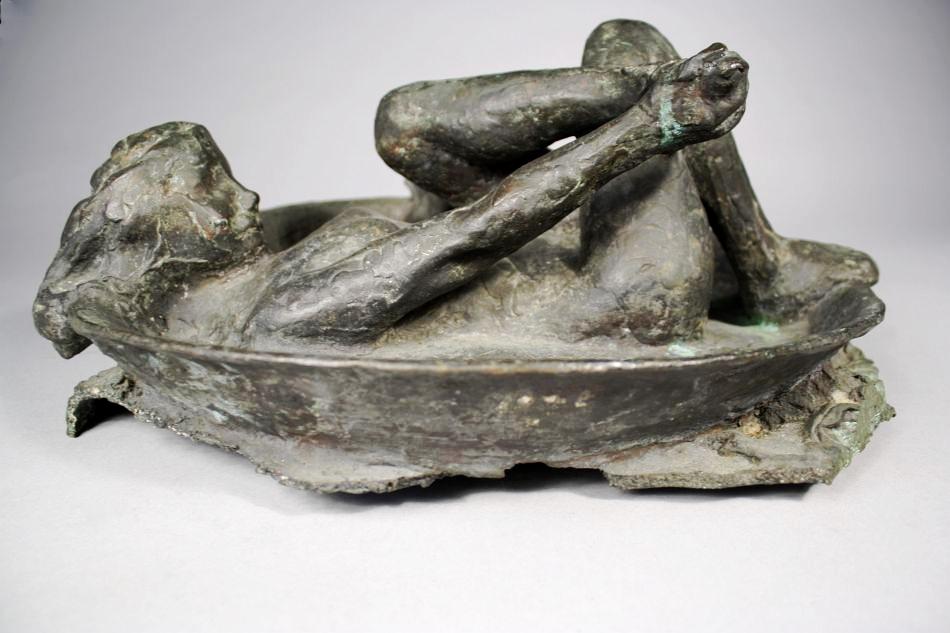 Edgar Degas (1834-1917, French) Le Tub, Bronze, from original castings ...