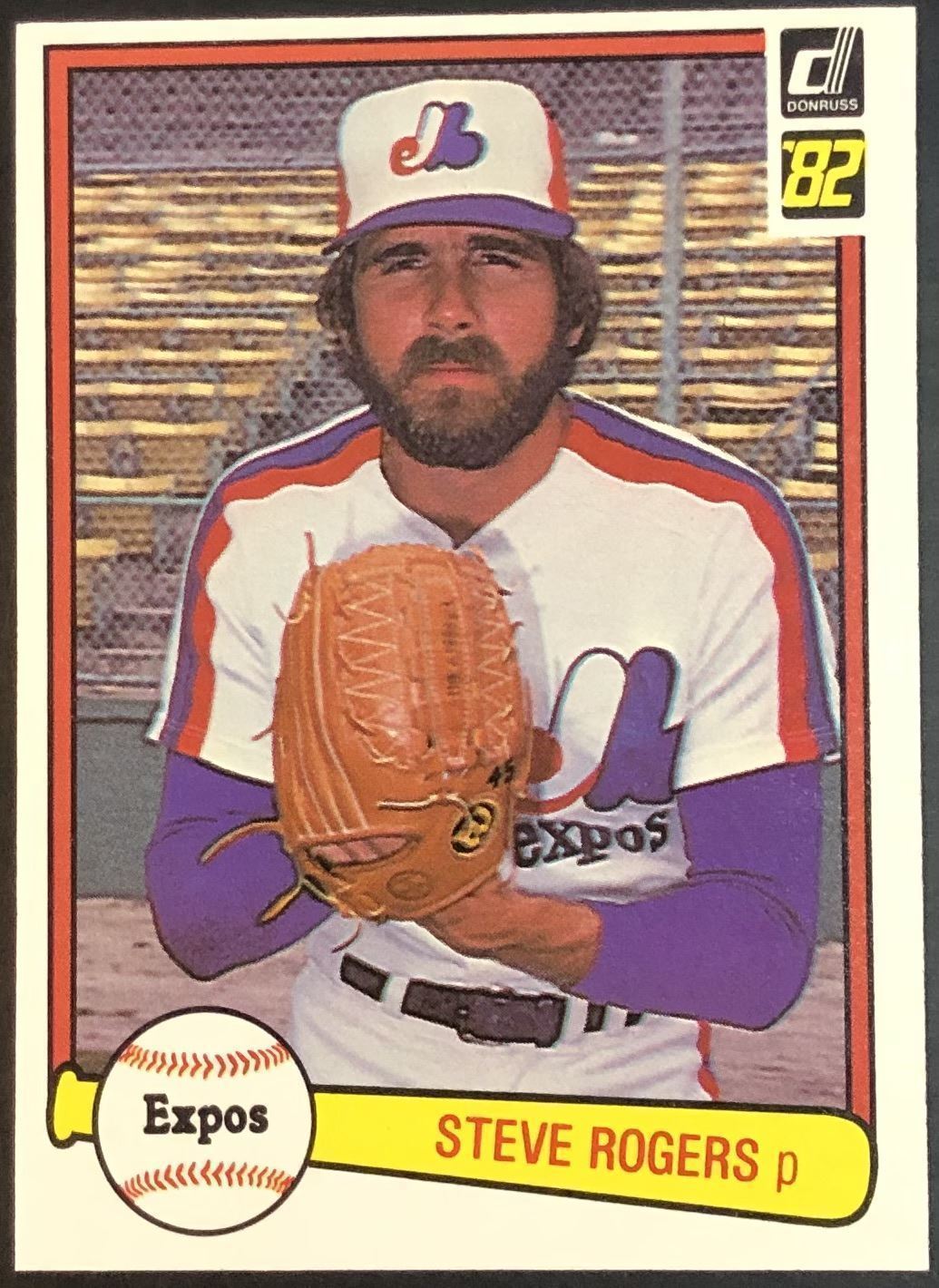 1982 DONRUSS MLB STEVE ROGERS