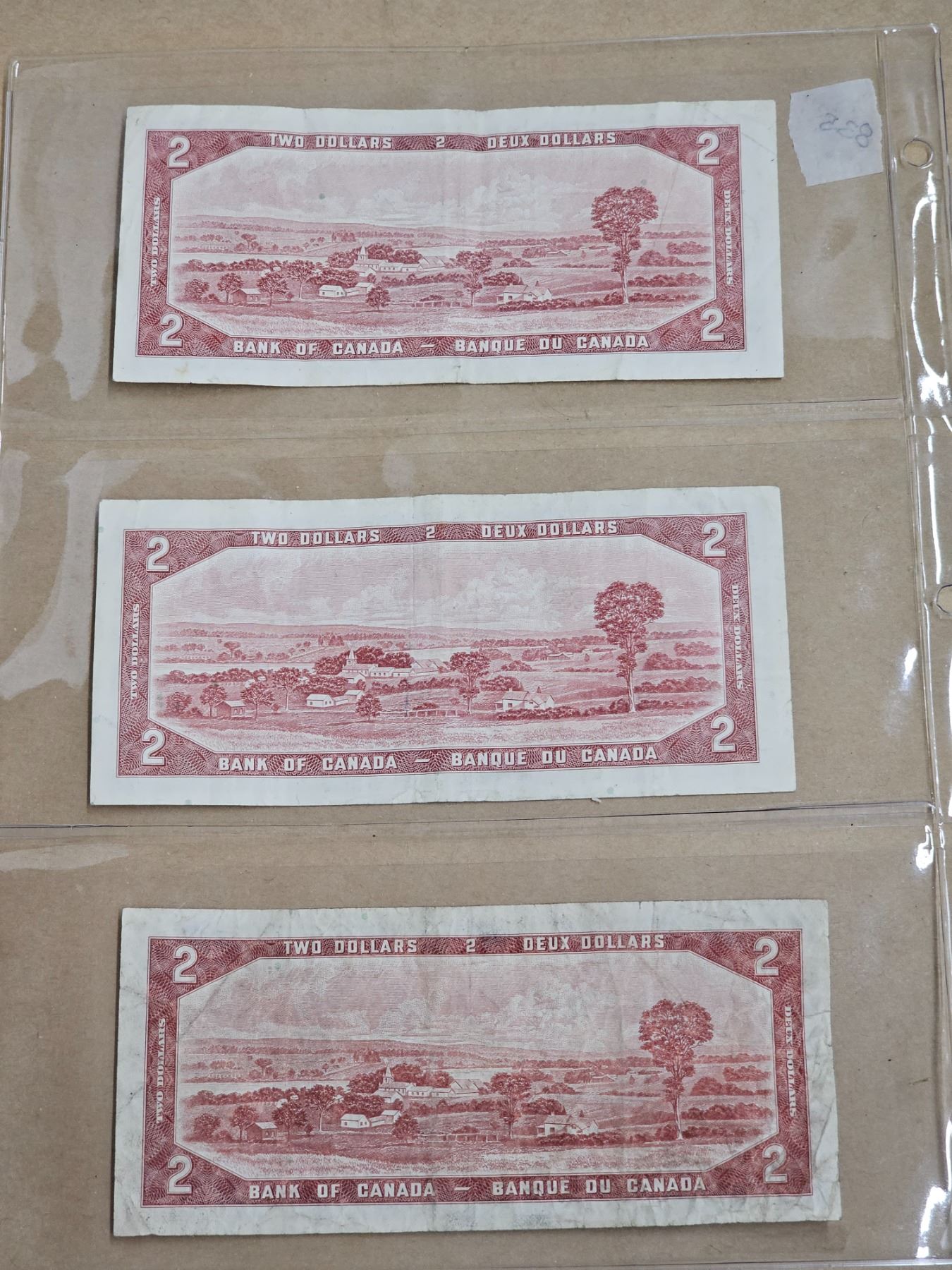 (3) 1954 Canadian Two Dollar Bills - Schmalz Auctions