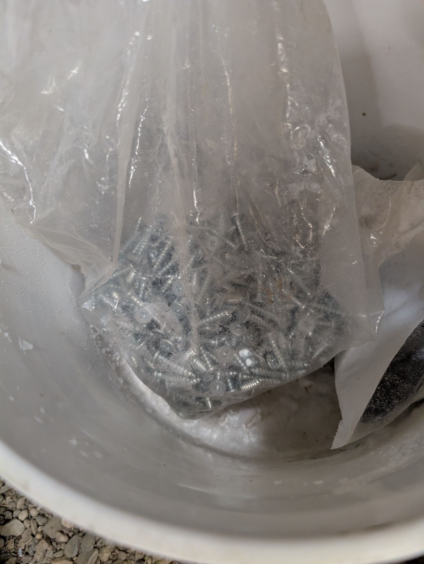 Lot of Hinges, Screws, Structural Connectors and etc. As Shown ...