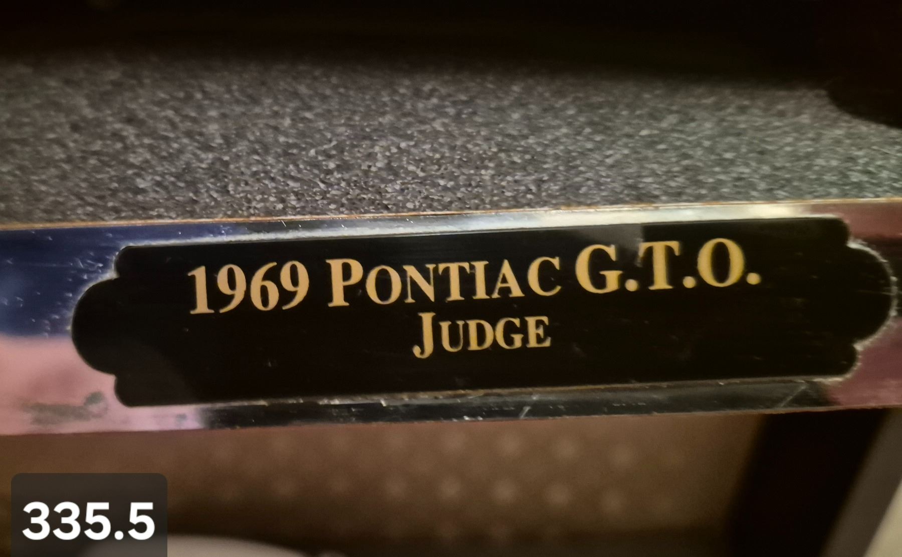 Original NAPA Display - "Classic American Legends", with 6 - 1:18 scale ...