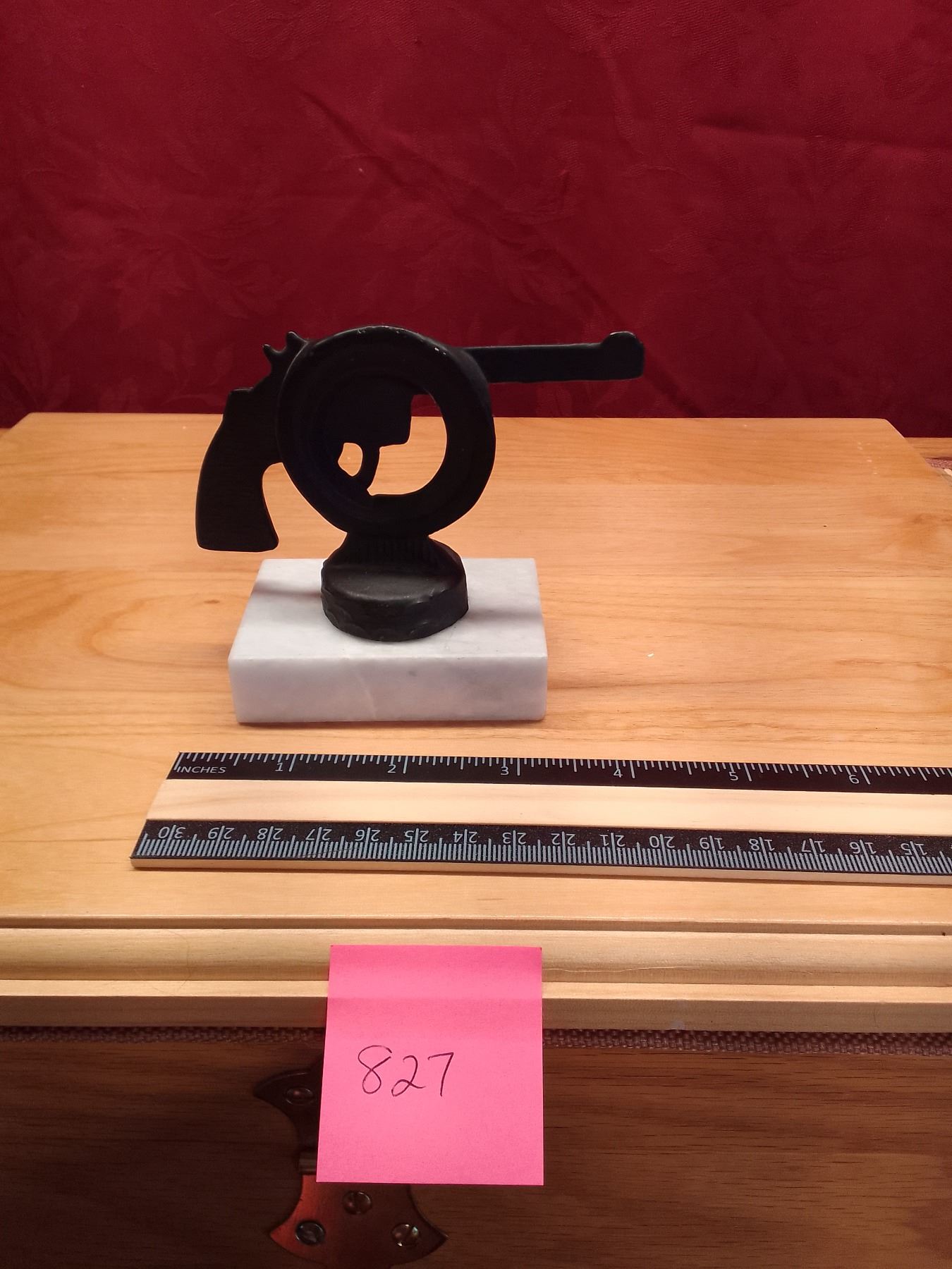 Vintage Trophy Toppers: Turkey, Pistols, Shotgun & Maple Leaves ...