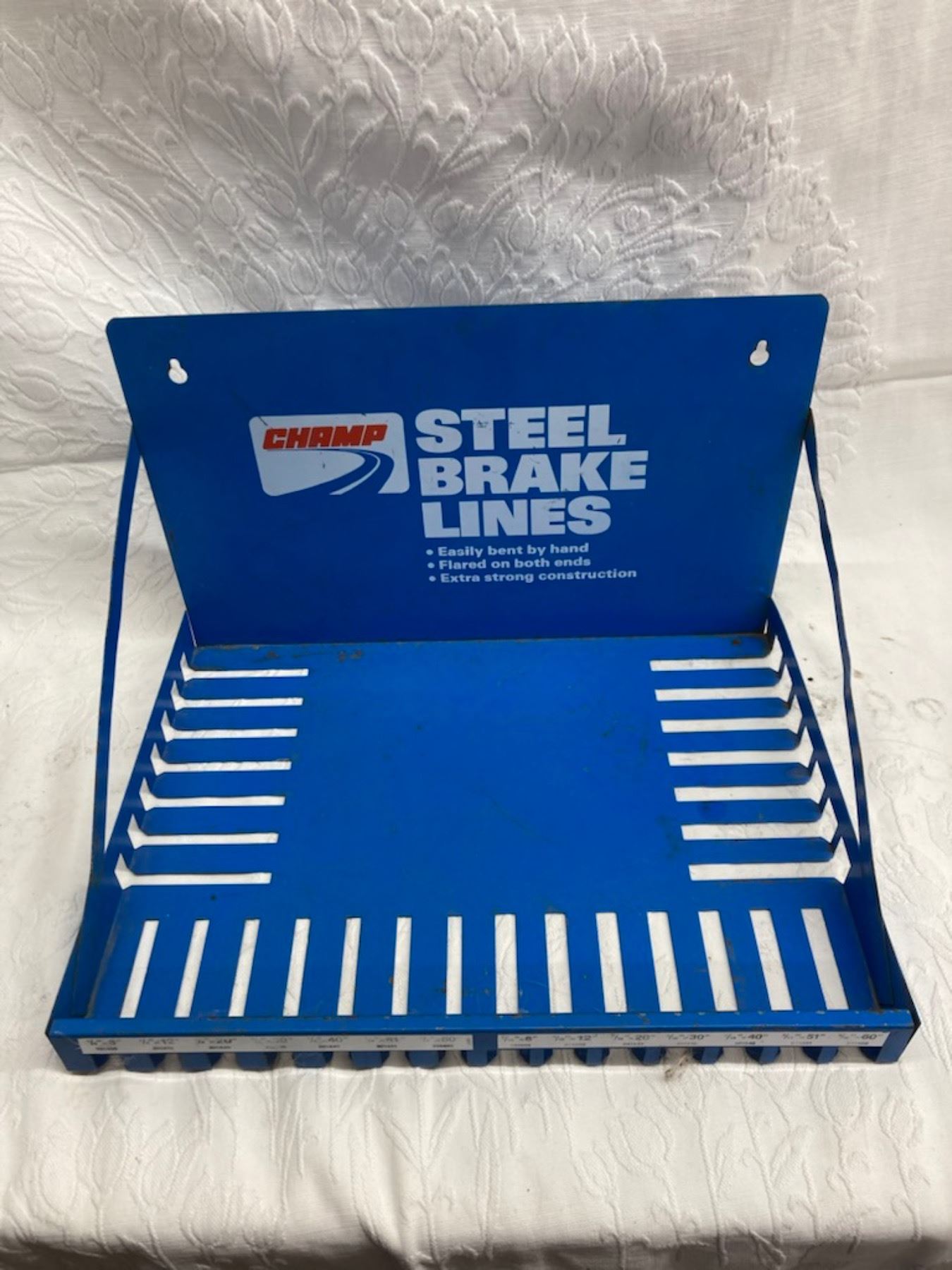 METAL CHAMP STEEL BRAKE LINES DISPLAY RACK