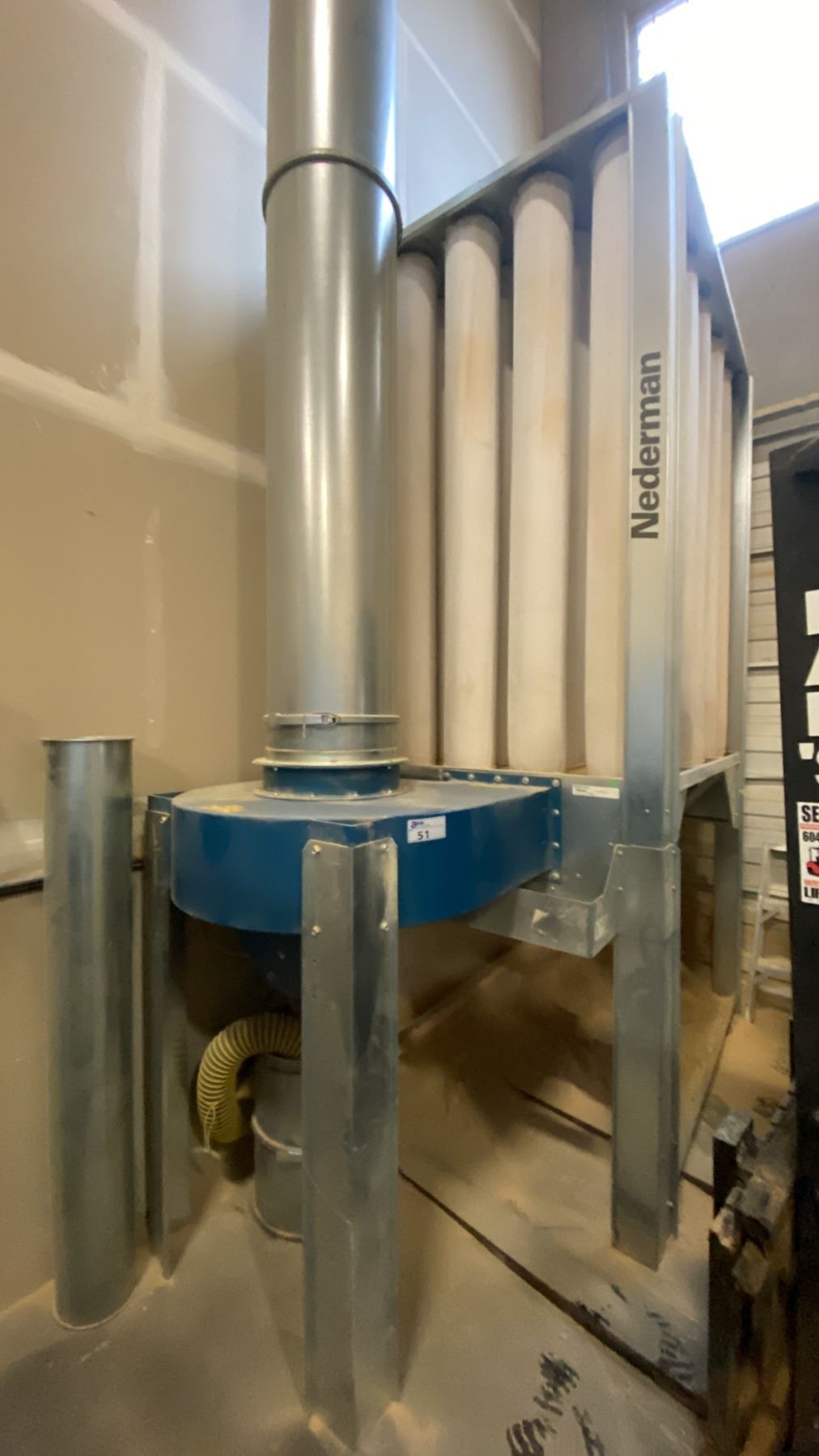 NEDERMAN INDUSTRIAL DUST COLLECTION SYSTEM - Able Auctions