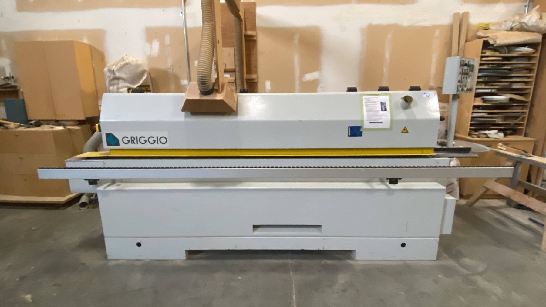 GRIGGIO GB 4/8 PROFESSIONAL GRADE AUTOMATIC EDGE BANDING MACHINE APPROX ...