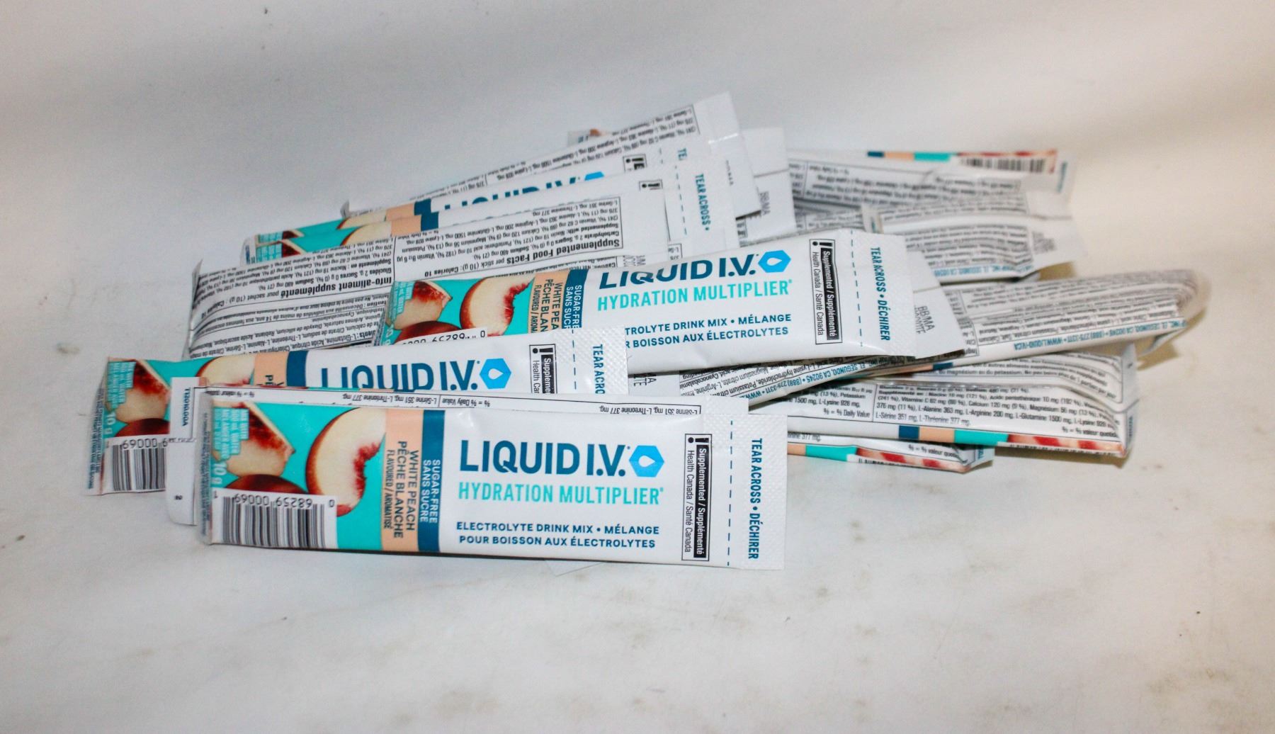 REPACKED 29 X 10G LIQUID I.V ELECTROLYTE DRINK MIX