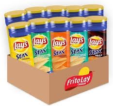 1.57KG PEPSICO LAYS STAX VARIETY PACK