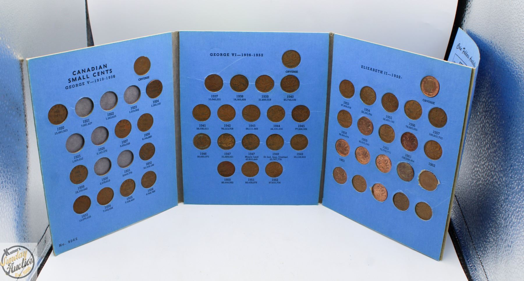 SMALL CENT COLLECTION IN BOOK - Kastner Auctions