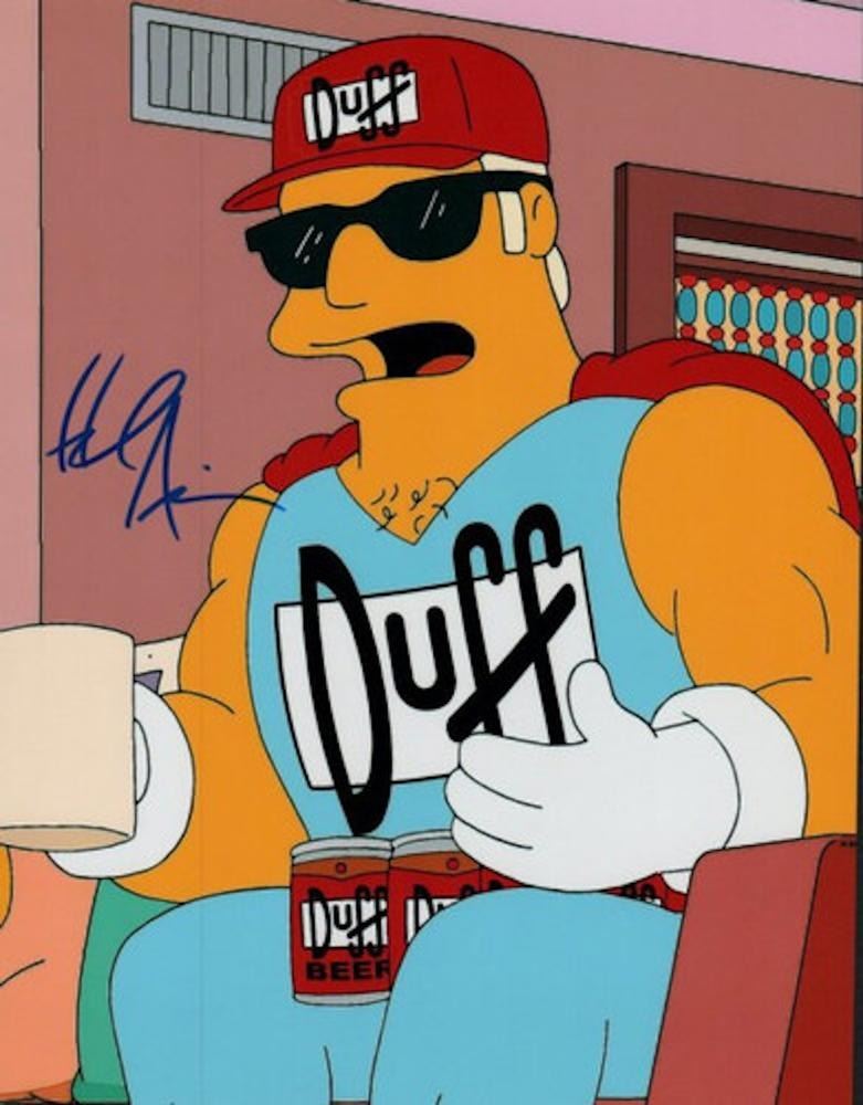 The Simpsons Hank Azaria facsimile signed photo