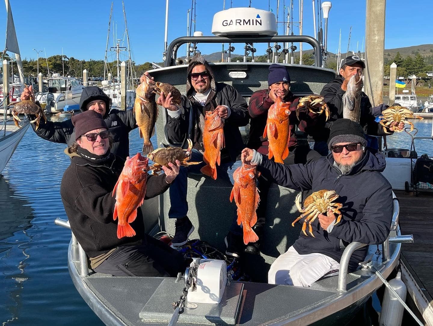 HALF MOON BAY DEEP SEA FISHING FULL BOAT UP TO 6 FISHERS
