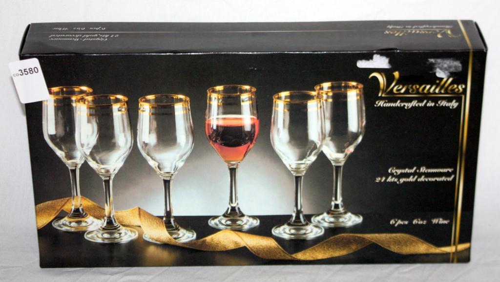 Versailles Crystal Stemware-Handcrafed in Italy