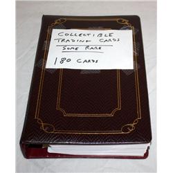 Album of Collectible Trading Cards