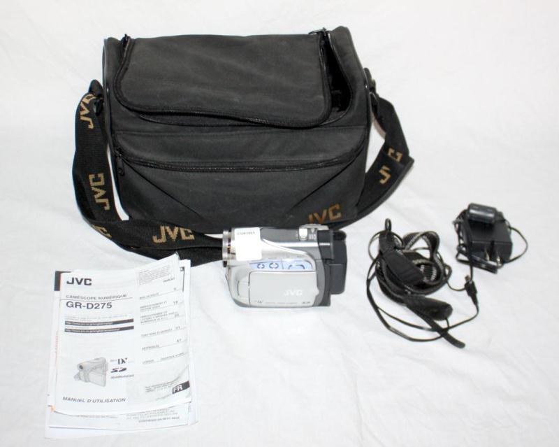 JVC Digital Video Camera, Charger and Bag