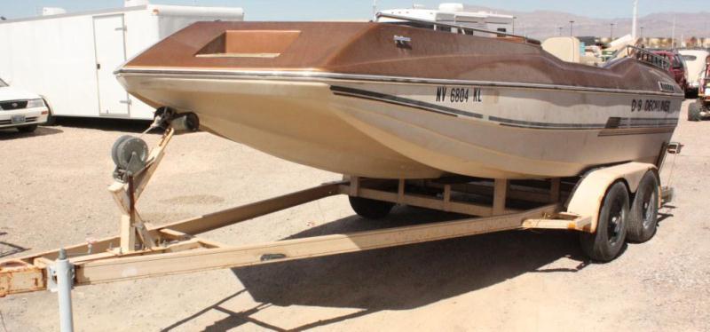 1986 VIP Deck Liner Boat w/ trailer