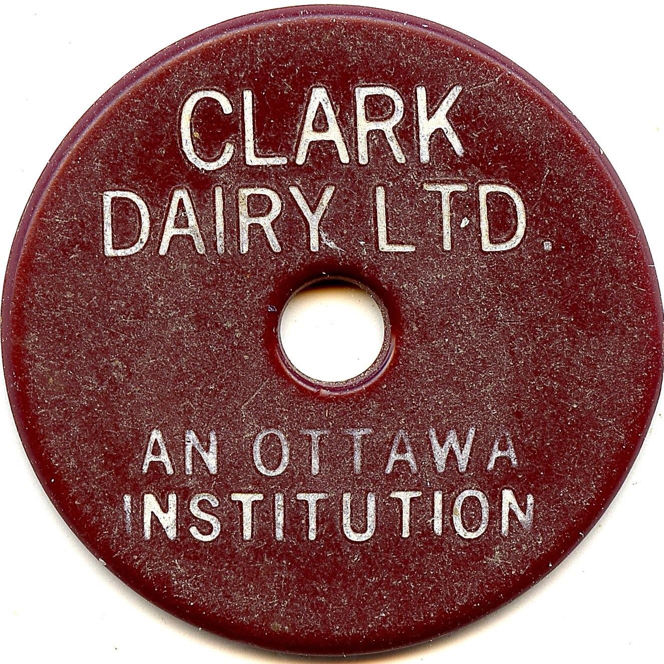 Canada Ottawa Carleton Co. Ontario. Dairy Token O-OD1726a
