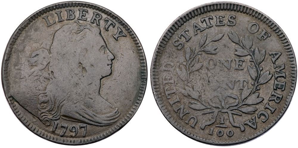 1797 S-139 R-1 VG10 - Early Cents Auctions
