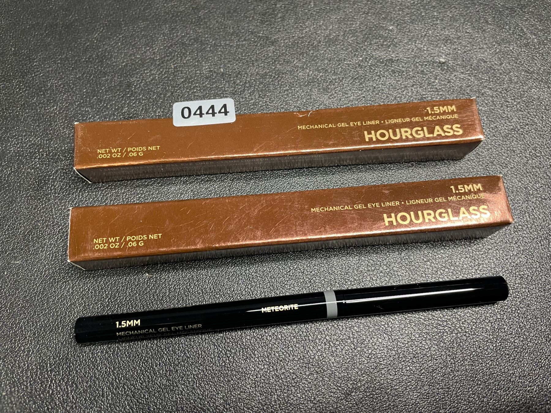 Lot of 2 Hourglasss 1.5mm Mechanical Gel Eye Liners; Shade: Meteorite - New