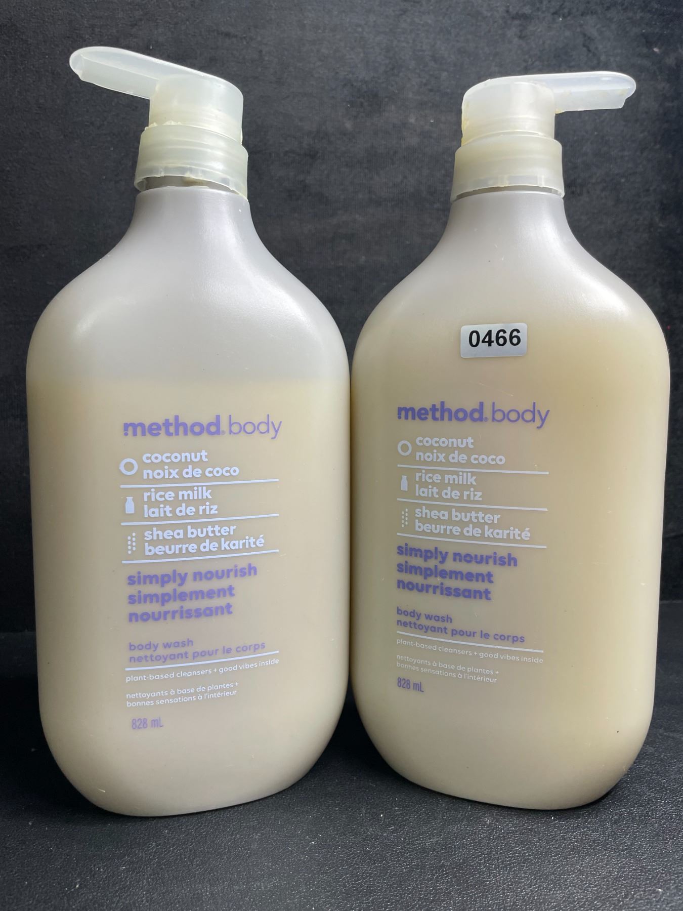 Lot of 2 Method Body Wash (828ml) Simply Nourish - Coconut, Rice Milk ...