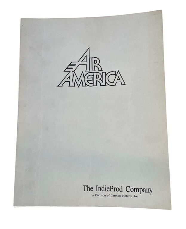 Air America (1990) - Original Production Used Script Annotated by Burt ...
