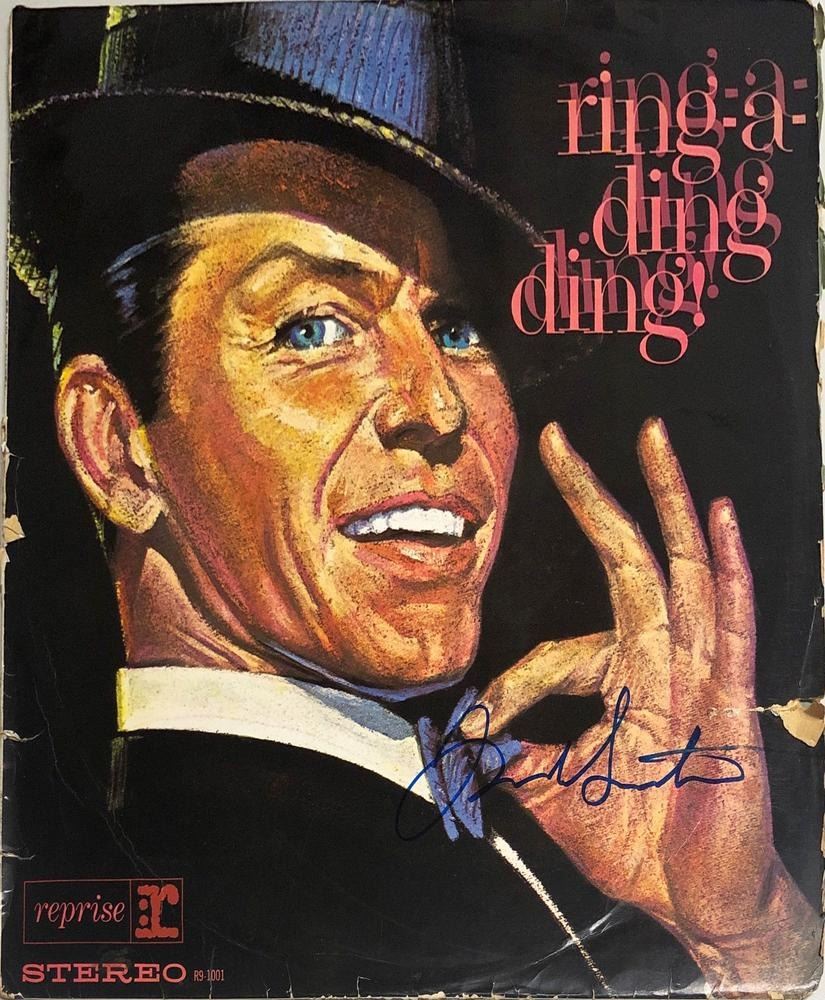Frank Sinatra Facsimile Signed Ring-A-Ding-Ding! Photo