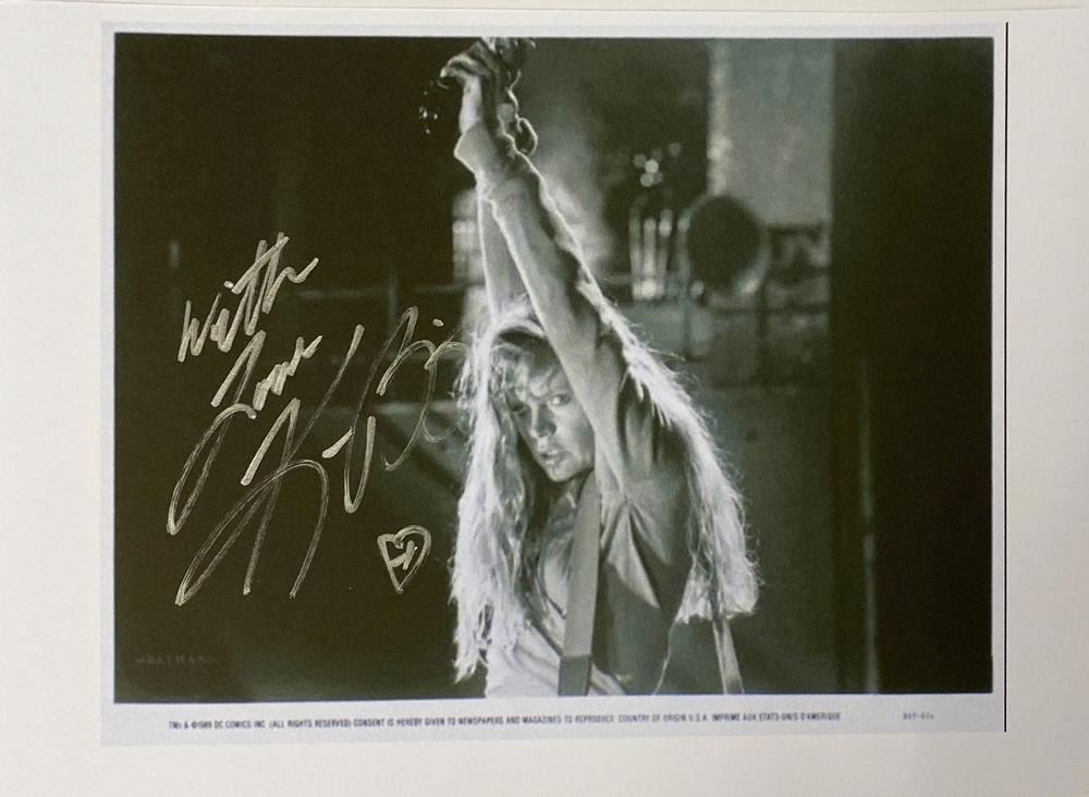 Batman Kim Basinger facsimile signed movie photo
