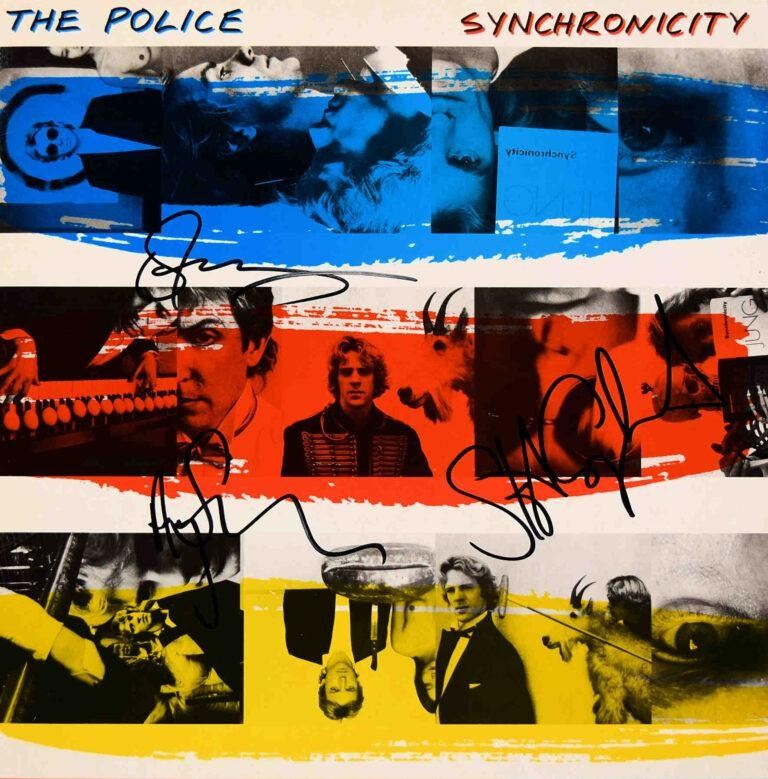 The Police signed Synchronicity album