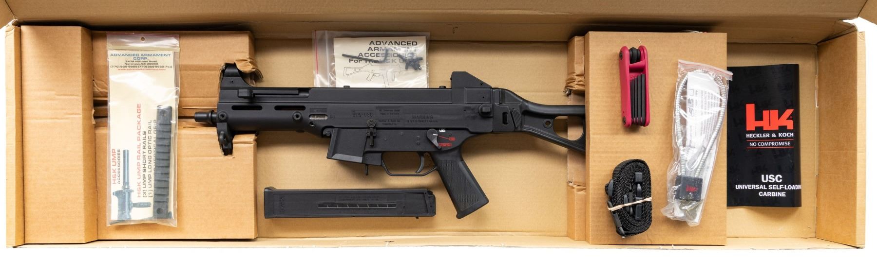 HK/ ASI UMP SEMI AUTOMATIC SHORT BARRELED RIFLE - Poulin Auctions