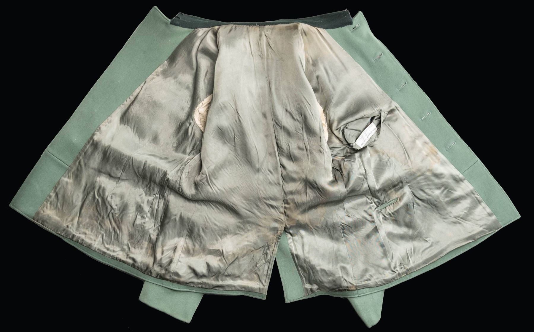 WWII GERMAN GENERAL'S TUNIC ALLEGEDLY BELONGING - Poulin Auctions