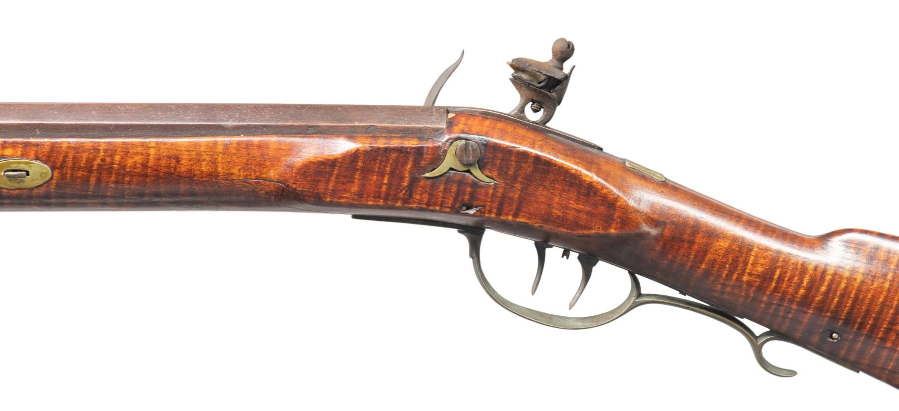 ASSEMBLED FLINTLOCK HALF STOCK RIFLE - Poulin Auctions
