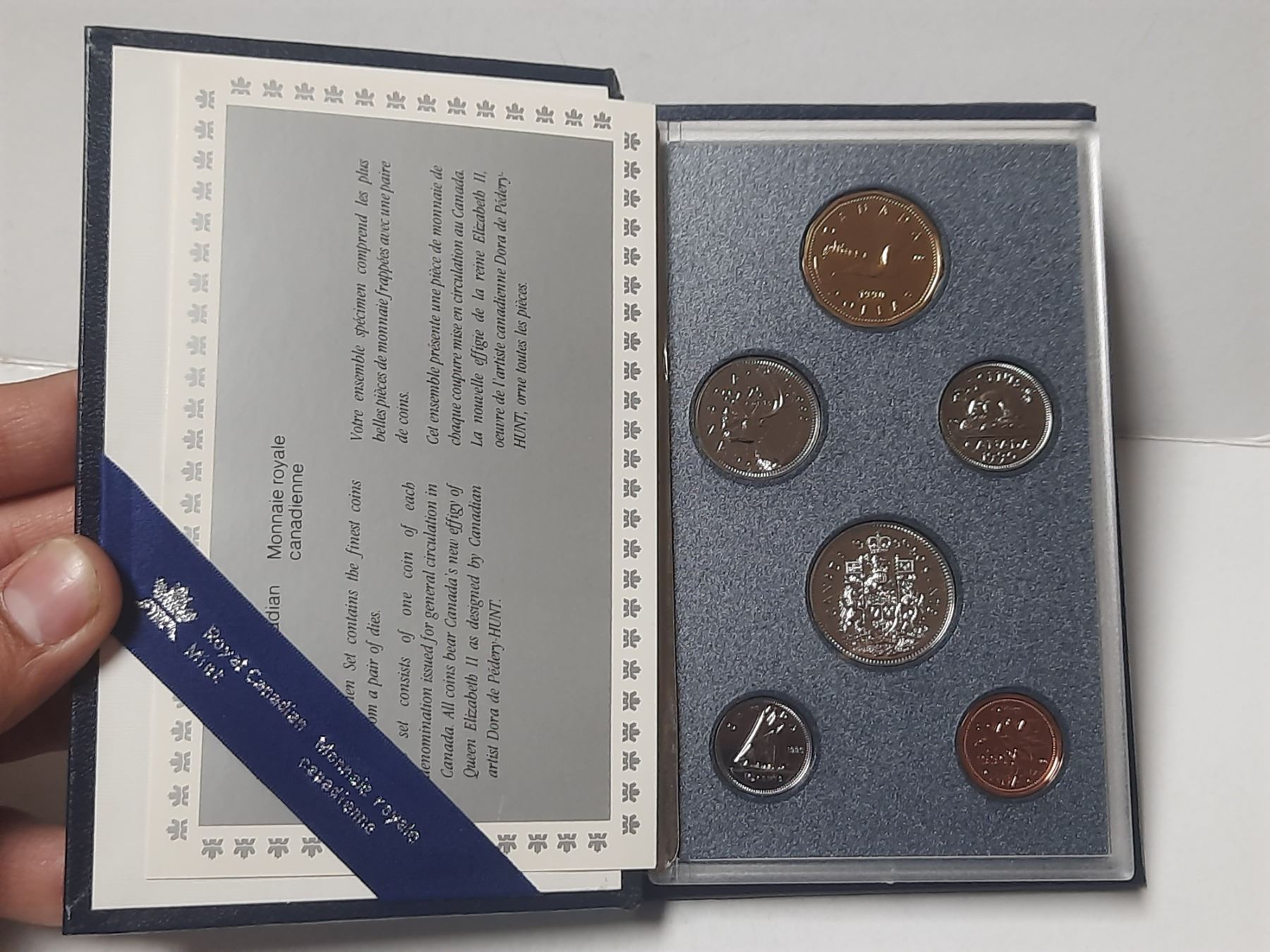 1990 Canadian Uncirculated Proof Coin Set - Schmalz Auctions