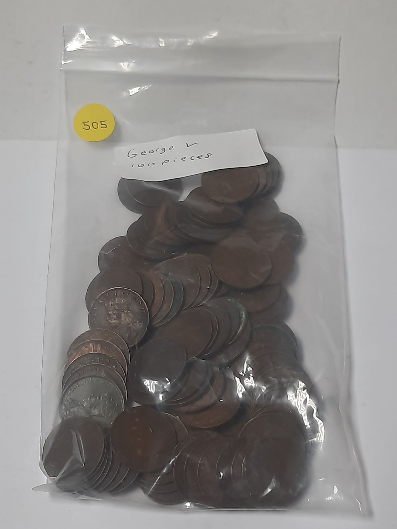 Bag of Canada George V Large One Cents. (100 Pieces) - Schmalz Auctions