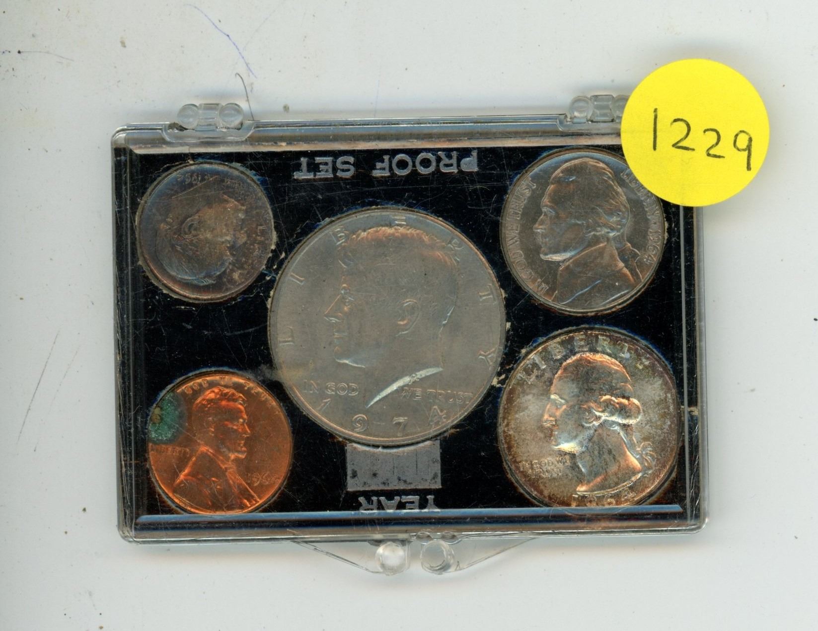 1964 USA Proof Set - With 1974 Half Dollar
