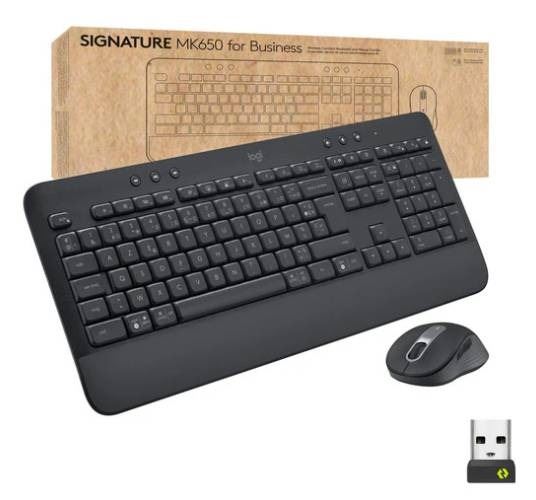 Logitech Signature MK650 Combo for Business Wireless Keyboard and Mouse Set
