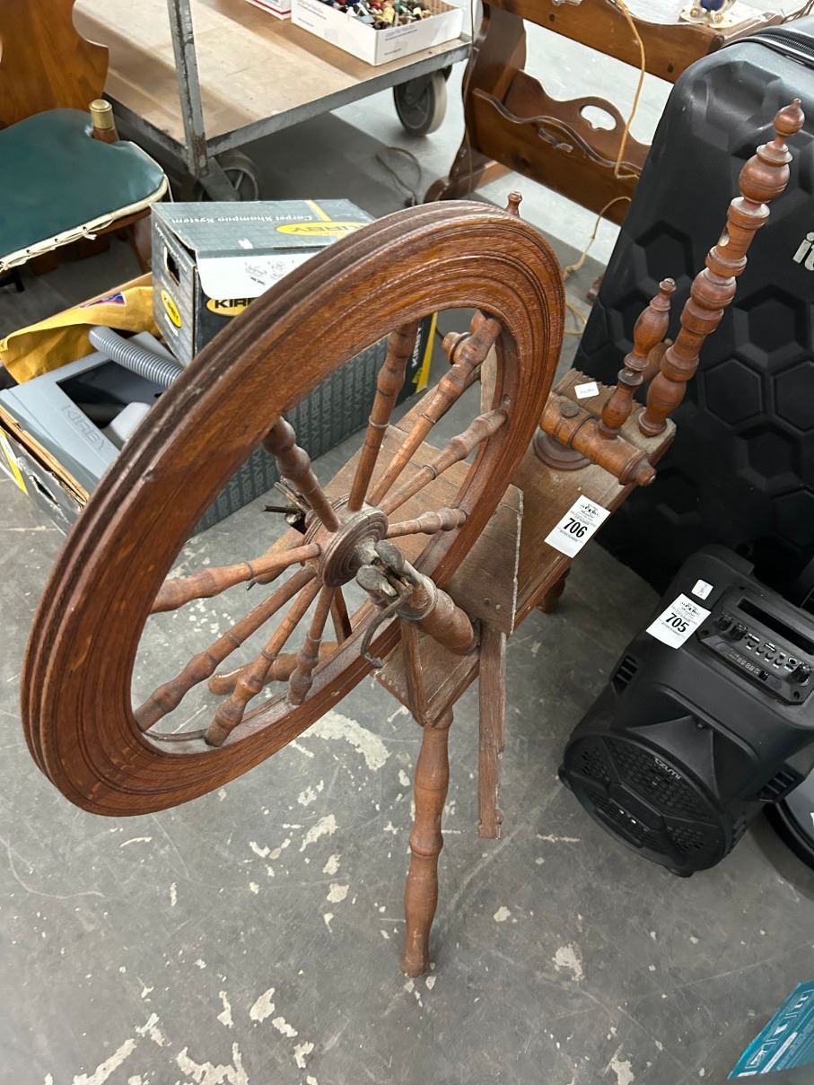 Old Sewing Wheel