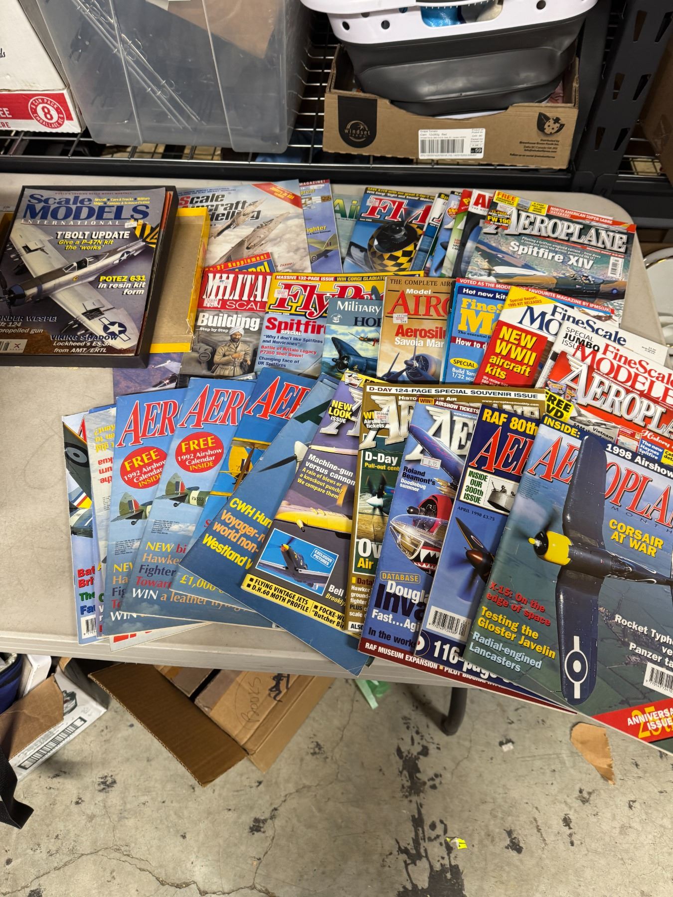 Model and aviation, air airplane magazines
