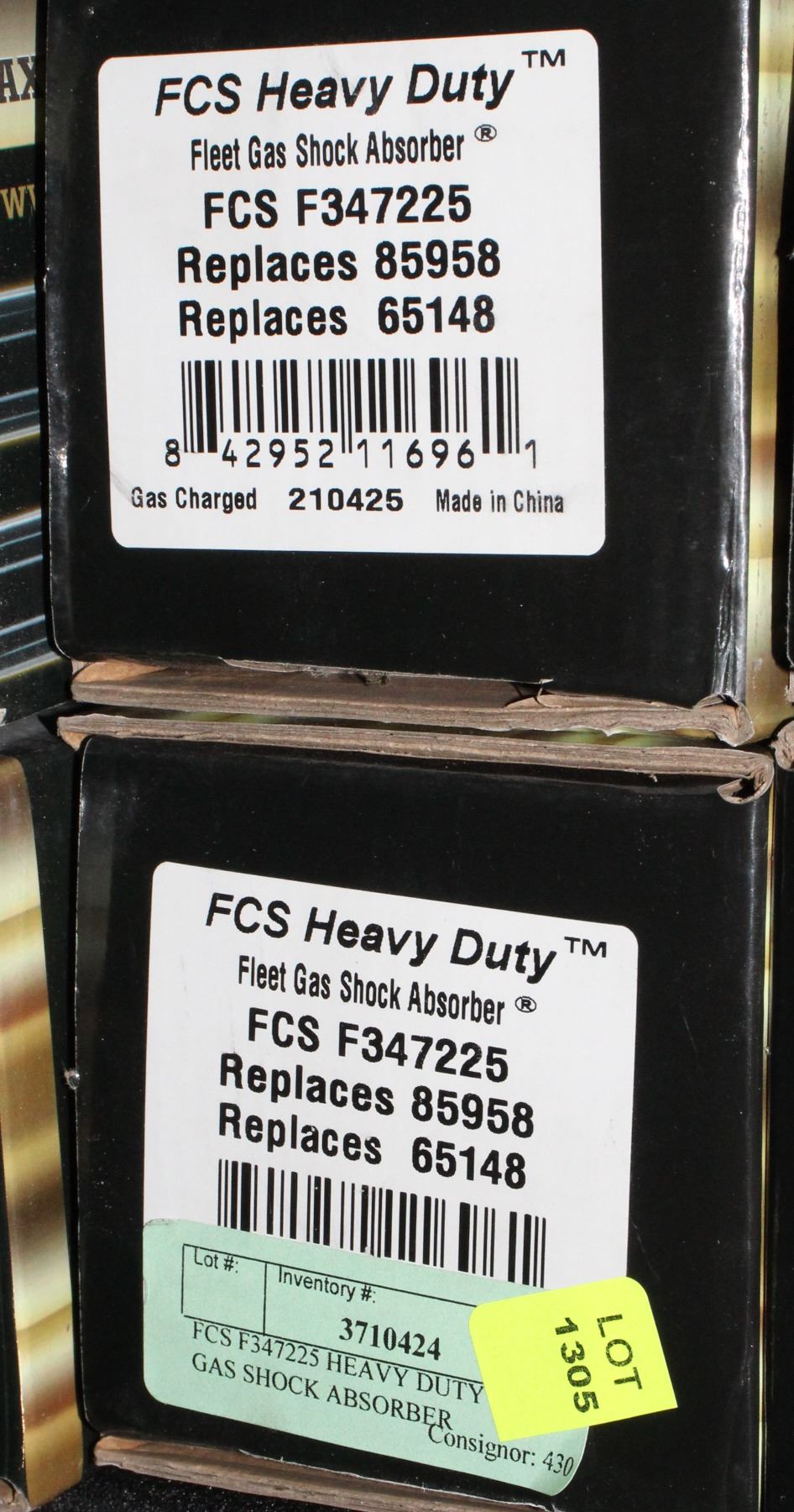 FCS F347225 HEAVY DUTY FLEET GAS SHOCK ABSORBER