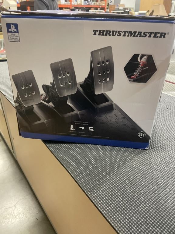 THRUSTMASTER T248 RACING WHEEL AND MAGNETIC PEDALS FOR PS5/ PS4/ PC ...