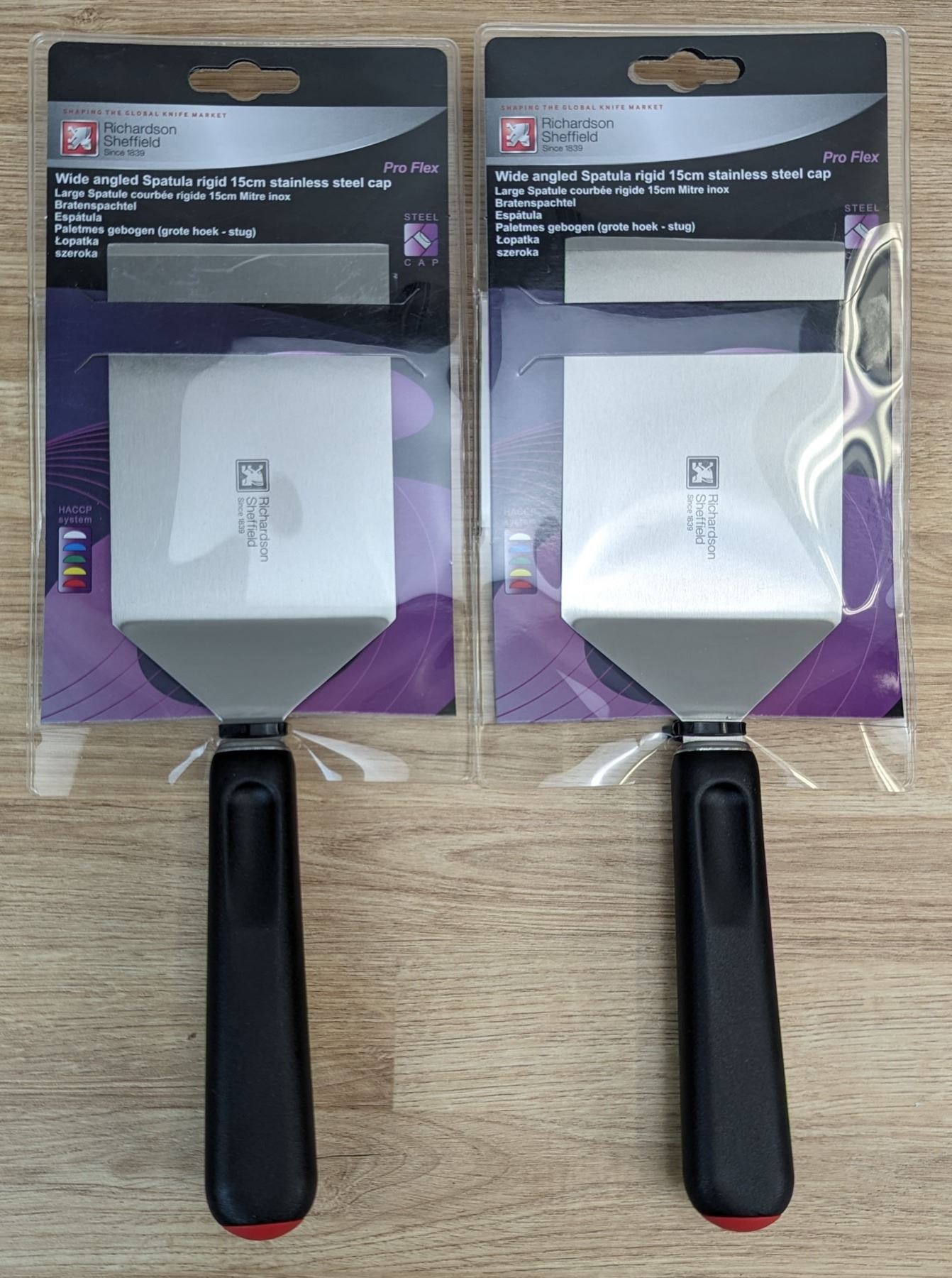 Pro Flex 6" Wide Angled Spatulas - Lot of 2 | FN217/L5L-2