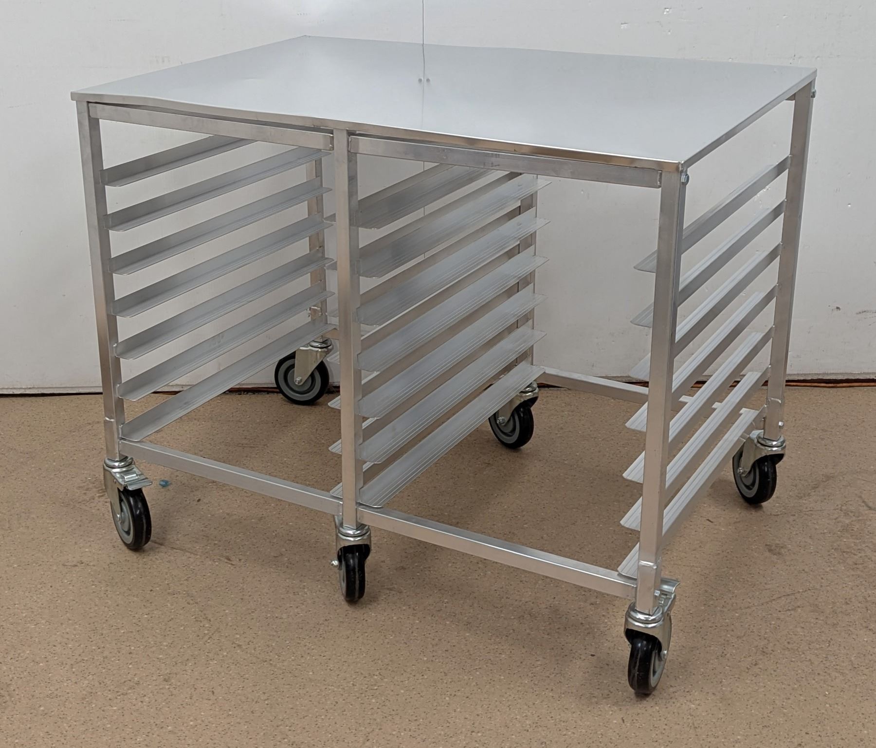 Thorinox Double Full-Size Aluminum Bun Pan Rack | DX25/R5