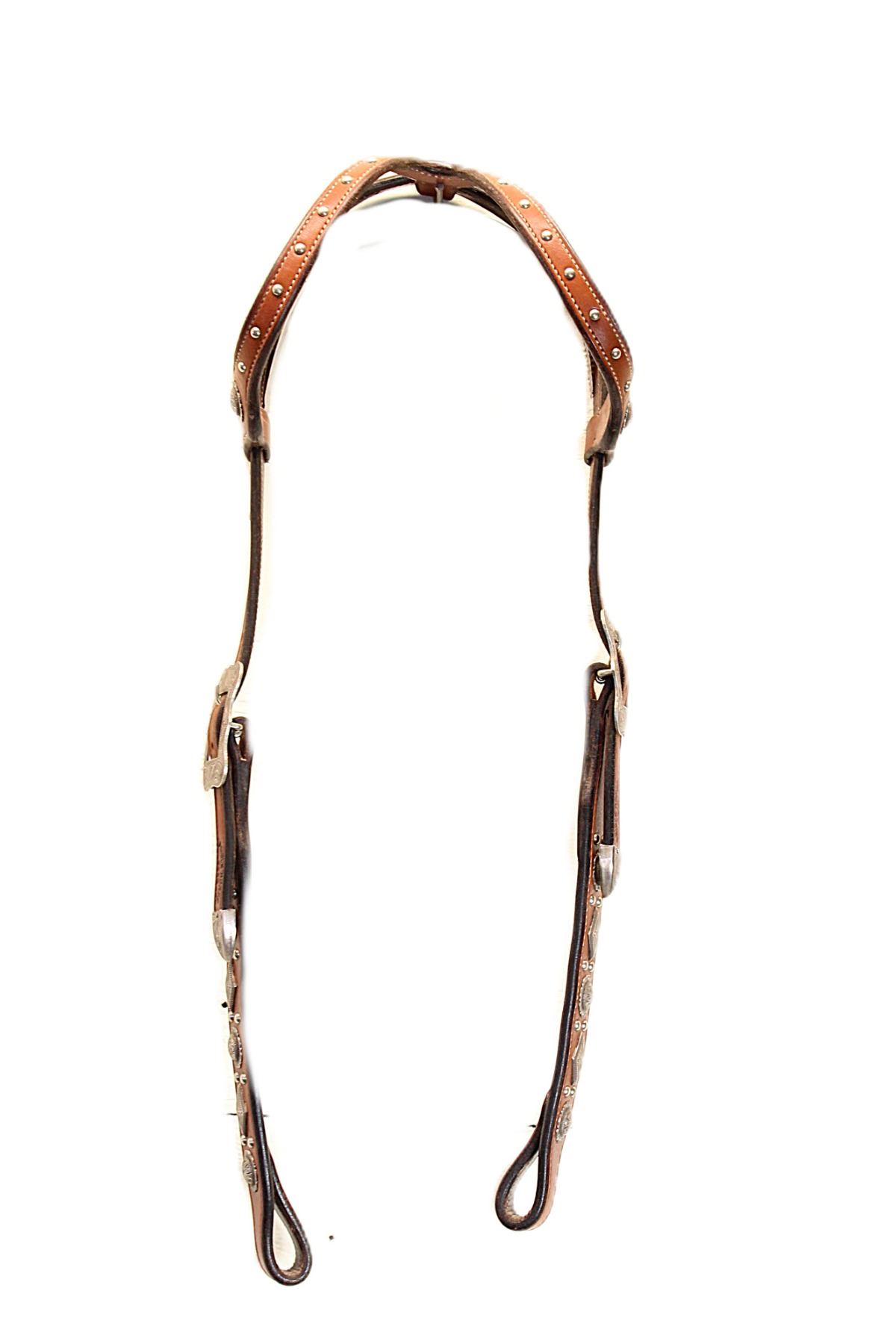 Marked Bridle Horse Gear (Brad Cameron) Double Ear Headstall Marked ...
